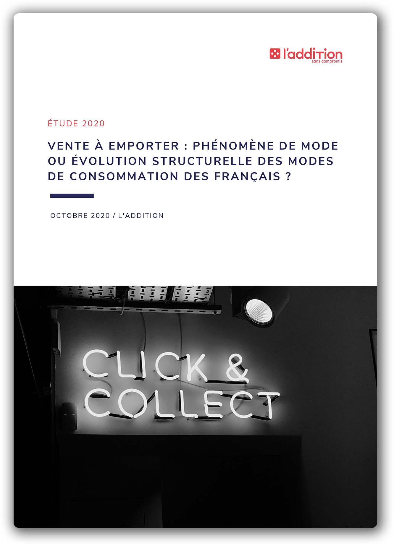 Etude L'Addition - Les chiffres du Click & Collect en 2020